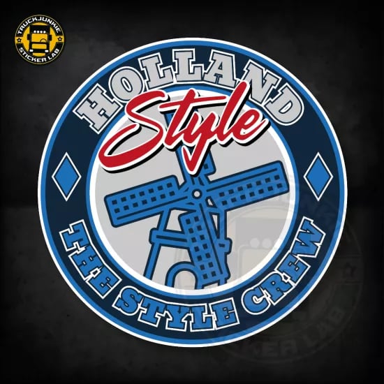 Holland Style Sticker - Weerbestendig Vinyl